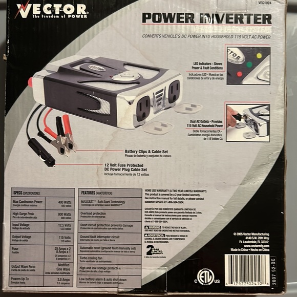 vector | Other | Vector 40 Watt Power Inverter | Poshmark